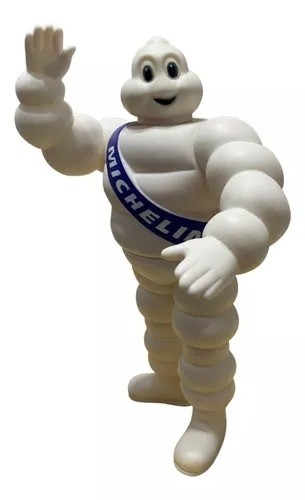 Prime Motos Boneco Original Michelin 19x15cm Novo Na Caixa